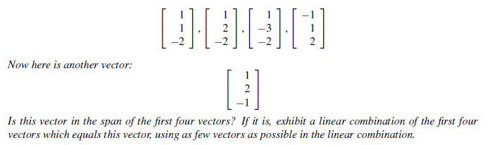 Solved [1 1 -2], [1 2 -2], [1 -3 -2], [-1 1 2] Now | Chegg.com