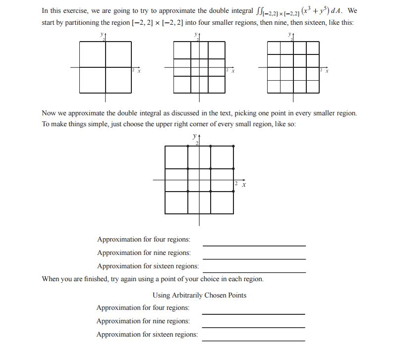 Solved In this exercise, we are going to try to approximate | Chegg.com