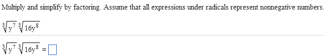 Solved Multiply and simplify by factoring Assume that all | Chegg.com