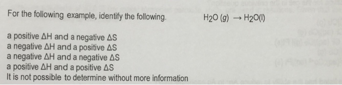 Solved For the following example, identify the following. | Chegg.com