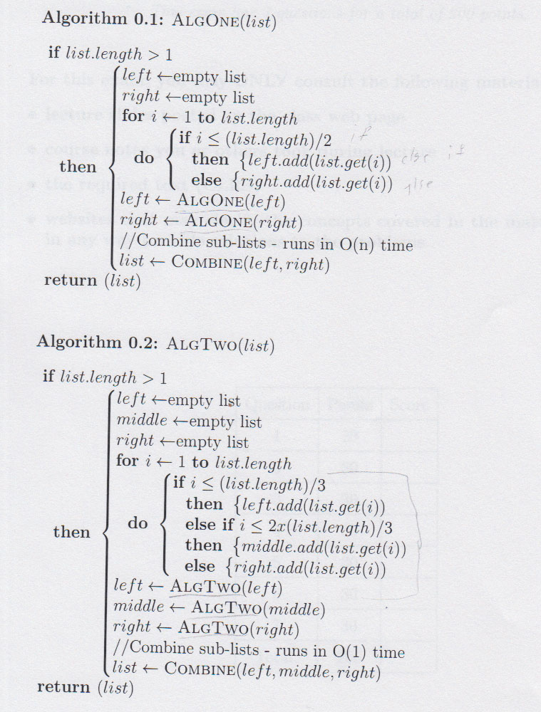 Solved Recurrence Relationships. The crack | Chegg.com