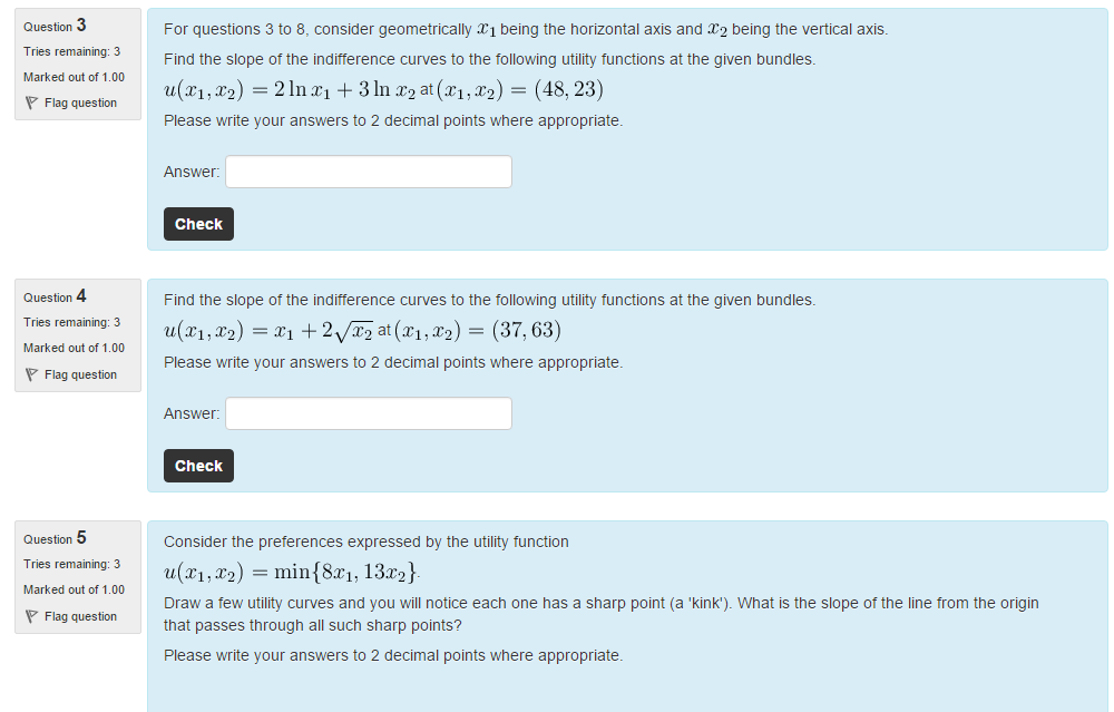 Solved Question For questions 3 to 8, consider geometrically | Chegg.com