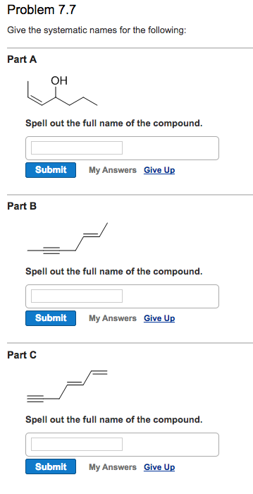 Solved Problem 7.46 How can the following compounds be | Chegg.com