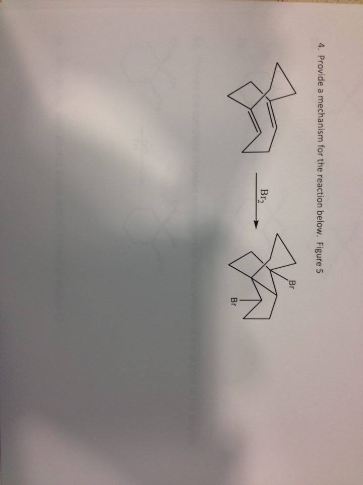 Solved Provide a mechanism for the reaction below. Figure 5 | Chegg.com
