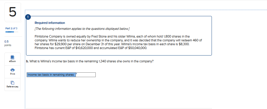 Solved 4 Required information Part 1 of 3 The folloing | Chegg.com Solved 4 Required information Part 1 of 3 The folloing | Chegg.com
