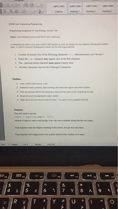 A mathematician needs you to write a MATLAB Function | Chegg.com