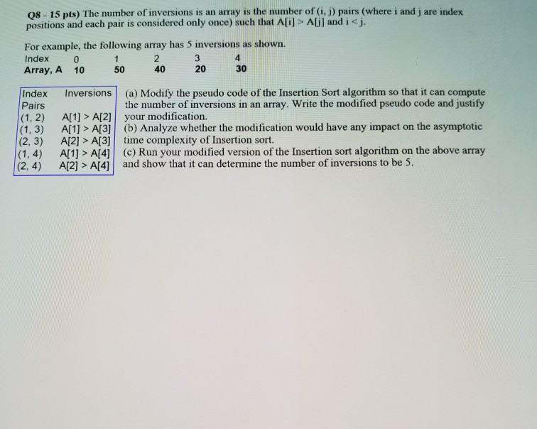 Solved Q1 - 12 pts) Solve the following recurrence relation | Chegg.com
