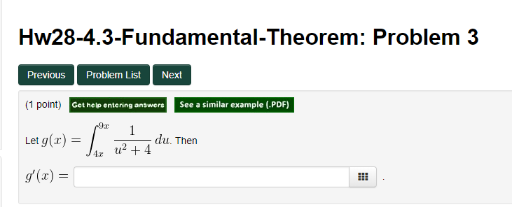 Solved Hw28-4.3-Fundamental-Theorem: Problem 3 Previous | Chegg.com