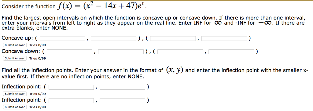 Solved Consider the function f(x) = (x2-14x + 47)or Find the | Chegg.com