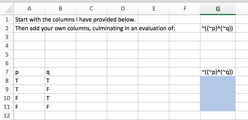 Solved 1 Start with the columns I have provided below. 2 | Chegg.com