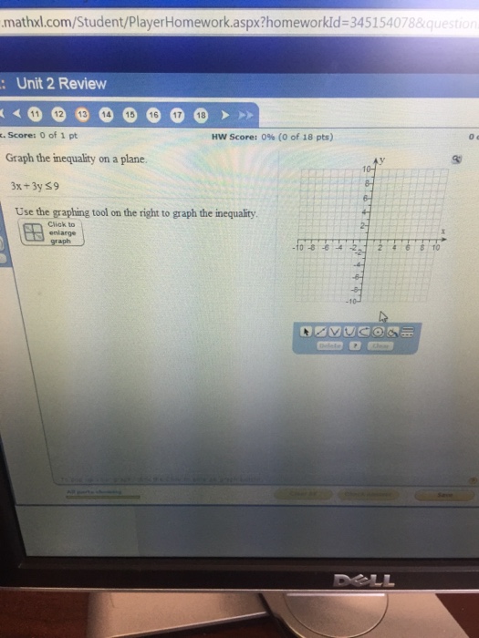 Solved Graph the inequality on a plane. 3x + 3y
