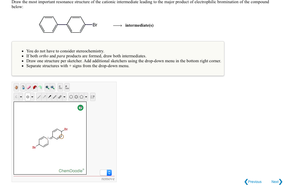 Solved Draw the most important resonance structure of the | Chegg.com