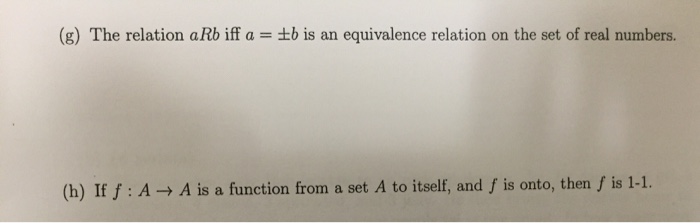 Solved 1d. Discrete Mathematics. True or False with | Chegg.com