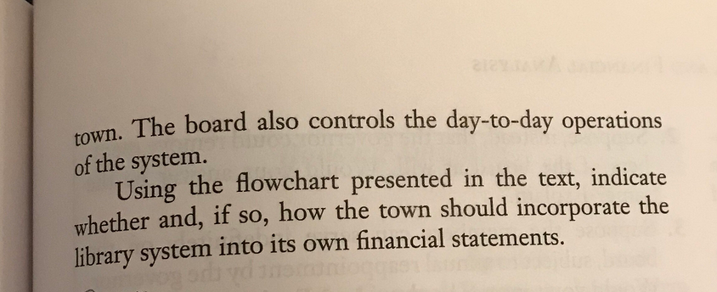 The GASB flowchart can be used to guide decisions as | Chegg.com