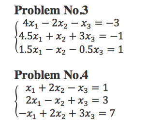 Solved Solve given systems of linear equations by converting | Chegg.com