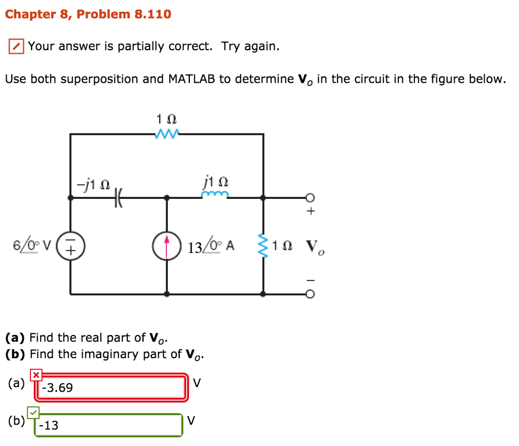 Solved Chapter 8, Problem 8.110 Your answer is partially | Chegg.com