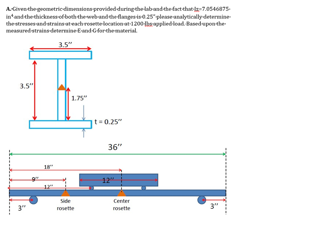Solved A-Given-the-geometric-dimensions-provided | Chegg.com
