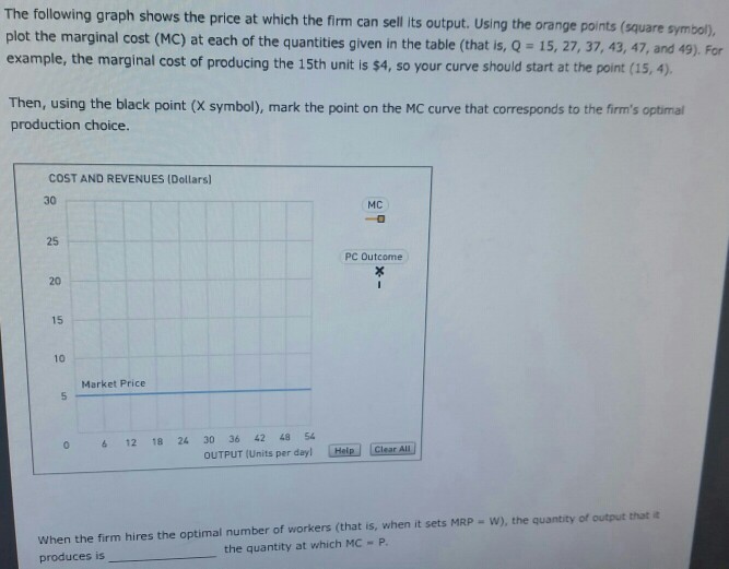 Solved 3. Optimal number of workers to hire or goods to | Chegg.com