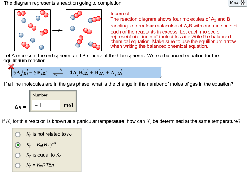 Solved The diagram represents a reaction going to | Chegg.com Solved The diagram represents a reaction going to | Chegg.com