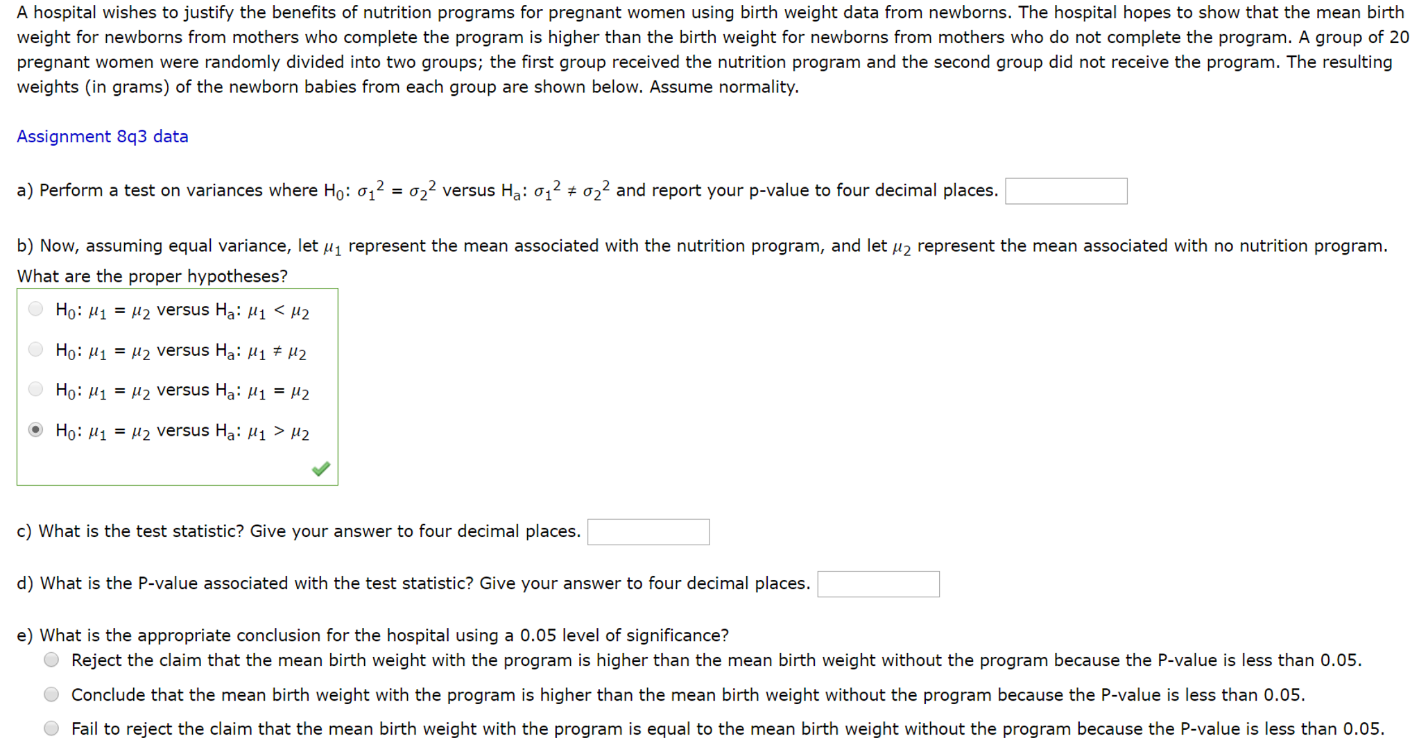 A Hospital Wishes To Justify The Benefits Of Chegg A Hospital Wishes To Justify The Benefits Of Chegg