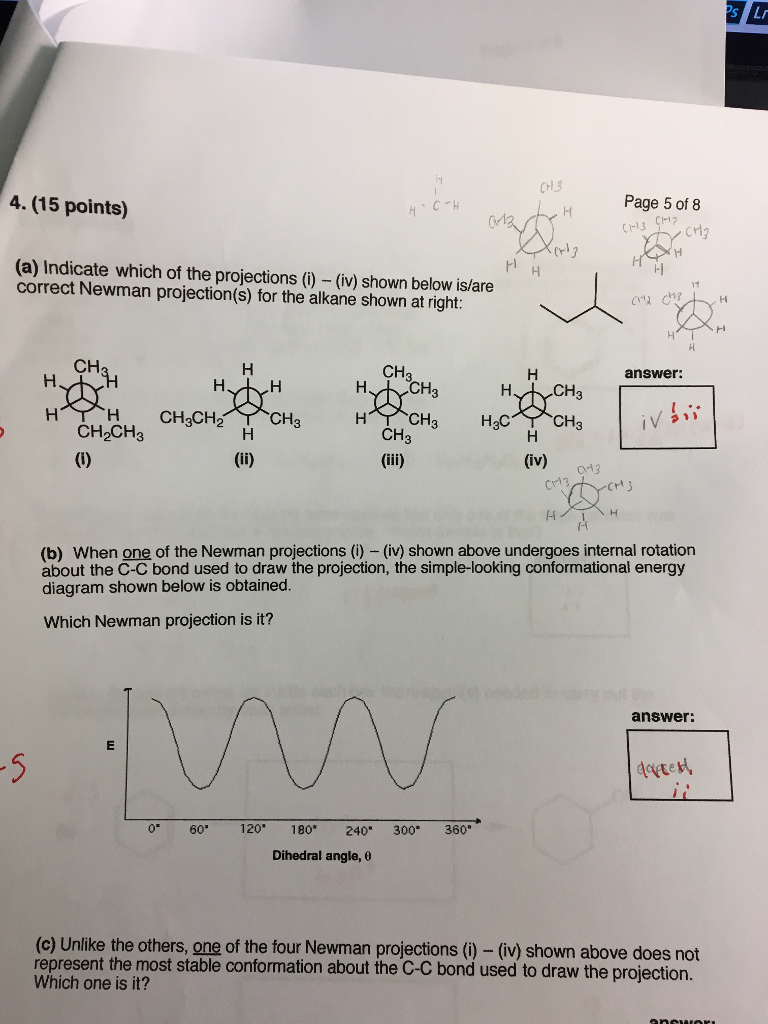 Solved CHl3 Page 5 of 8 4. (15 points) C1? い一1.3 (a) | Chegg.com