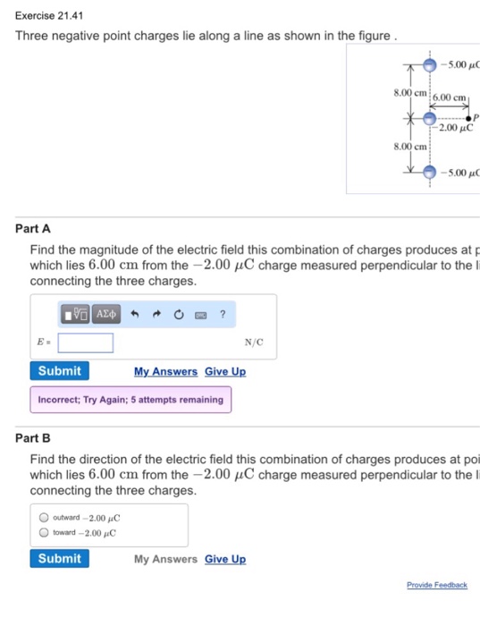 Solved Three negative point charges lie along a line as | Chegg.com