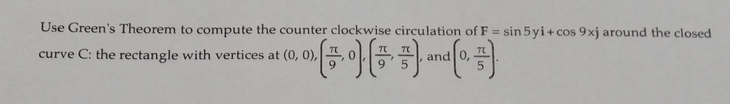 Solved Use Green's Theorem to compute the counter clockwise | Chegg.com