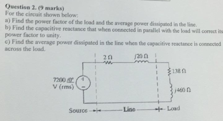 Solved can you solve this question in electric circuits for | Chegg.com