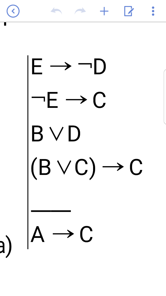 Solved B VD (BVC)->C A ->C | Chegg.com