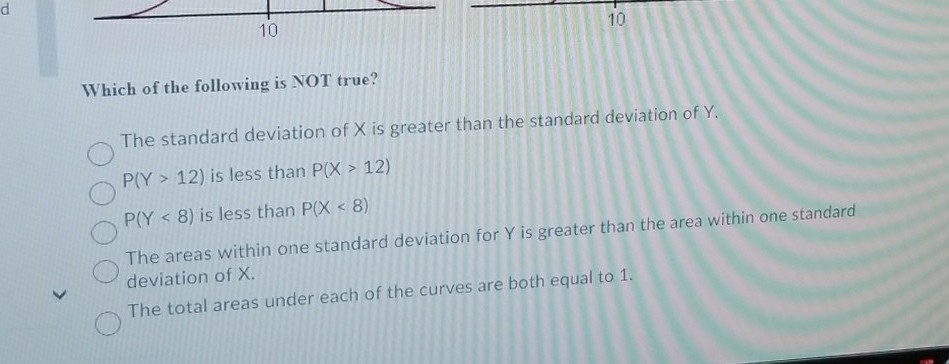 Solved Random variables X and Y both follow a normal | Chegg.com