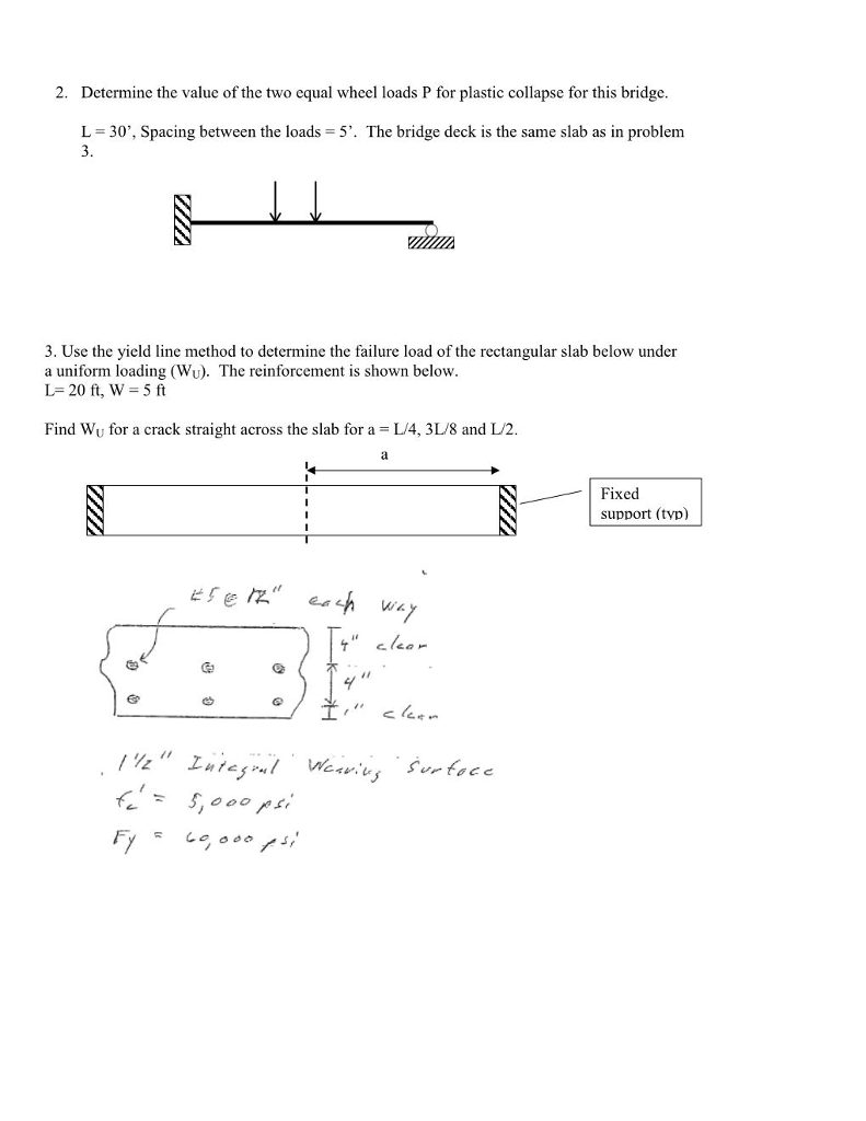 Solved Determine the value of the two equal wheel loads P | Chegg.com