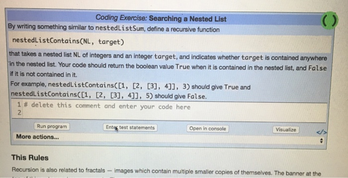 Solved This Is Cscircles Section 15recursion Excercise 3495