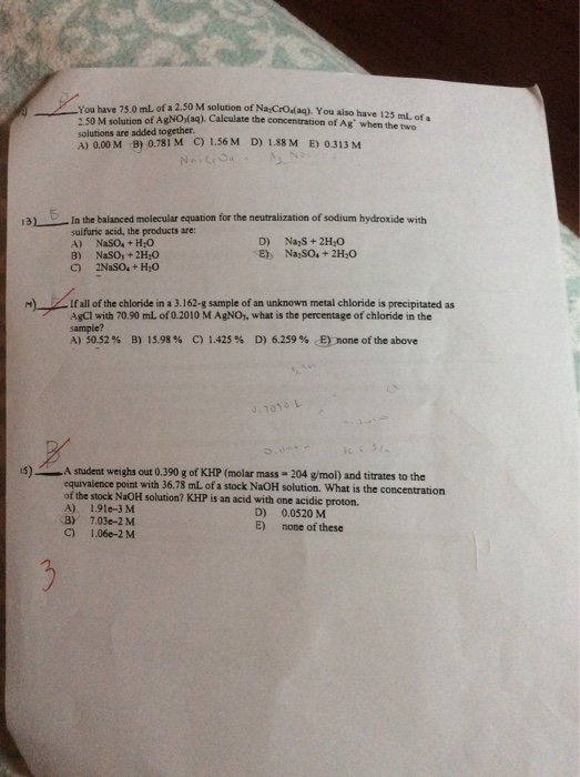 Solved You have 75.0 mL of a 2.50 M solution of | Chegg.com