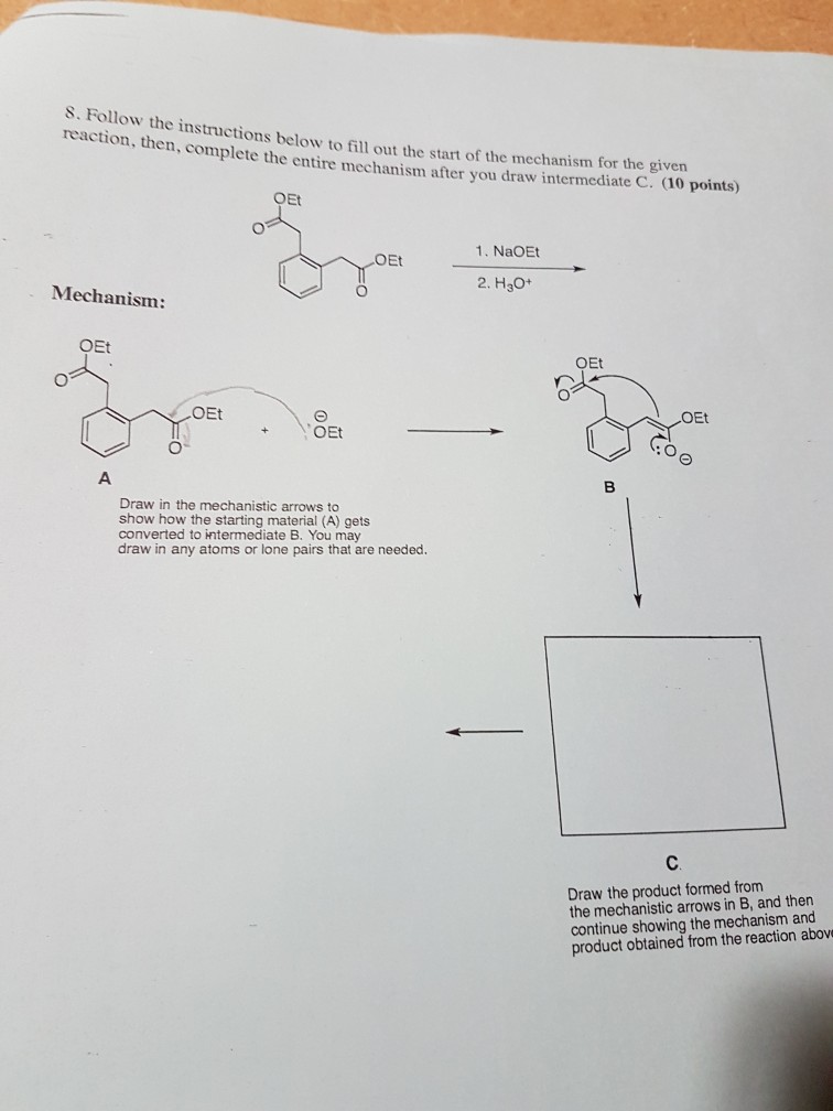 Solved S. Follow the instructions below to fill out the | Chegg.com