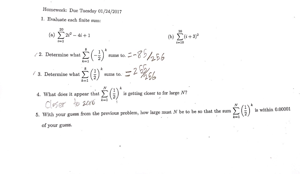 Solved Evaluate each finite sum: sigma^20 _i = 1 2i^2 - 4i | Chegg.com