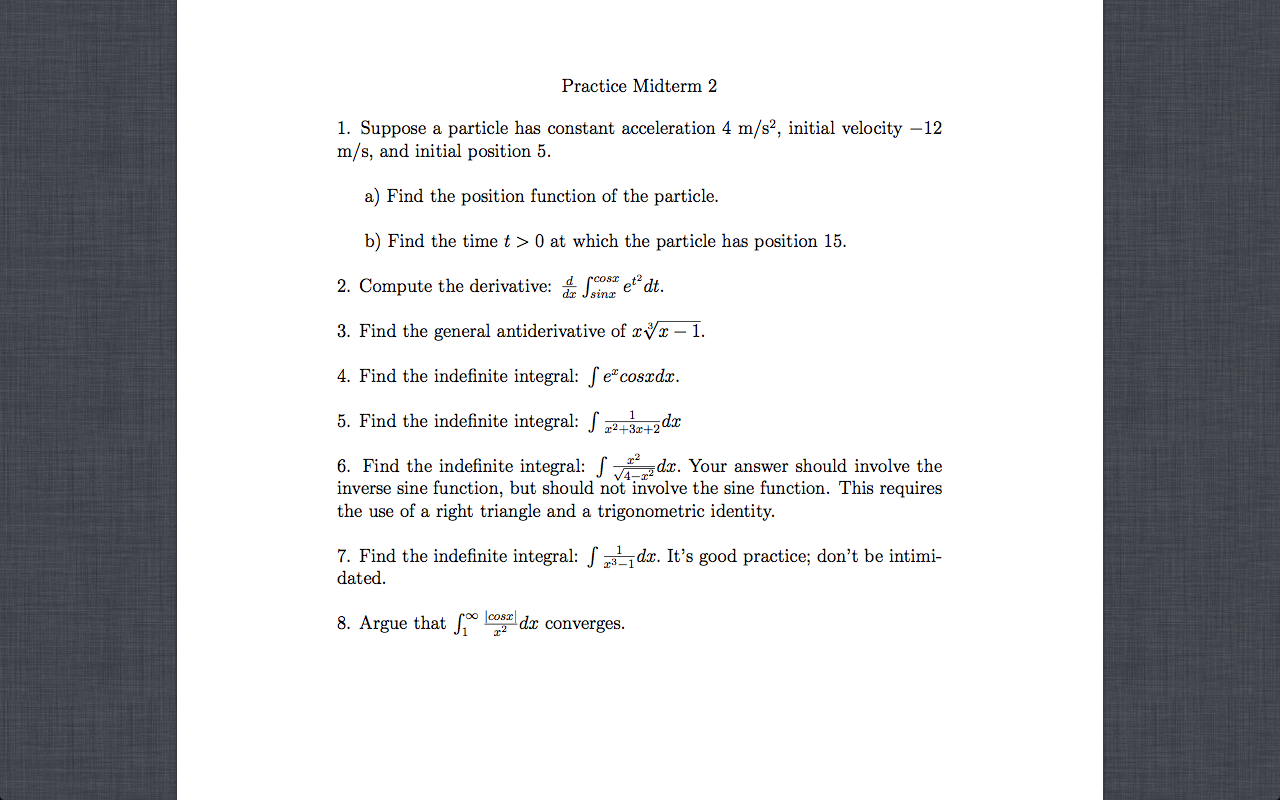 Solved Suppose a particle has constant acceleration 4 m/s2, | Chegg.com