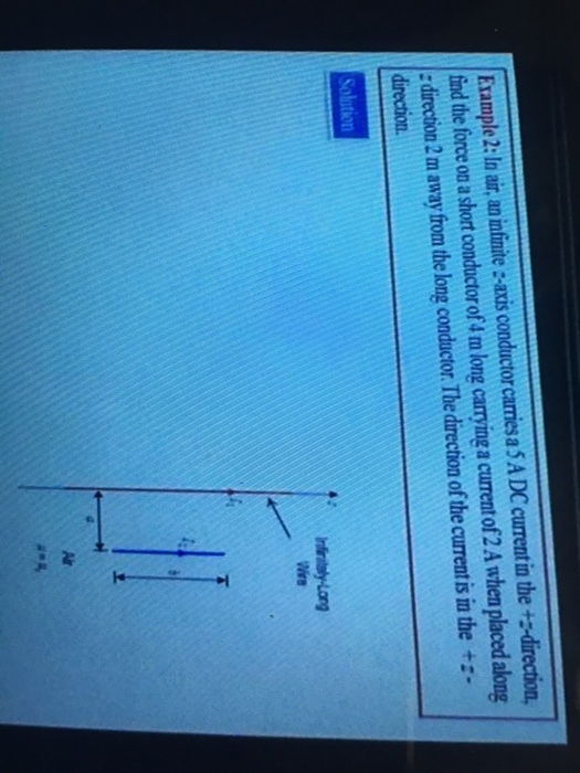 Solved In air, an infinite z-axis conductor carries a 5 A DC | Chegg.com