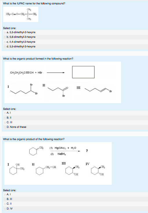 Solved What is the IUPAC name for the following compound? | Chegg.com