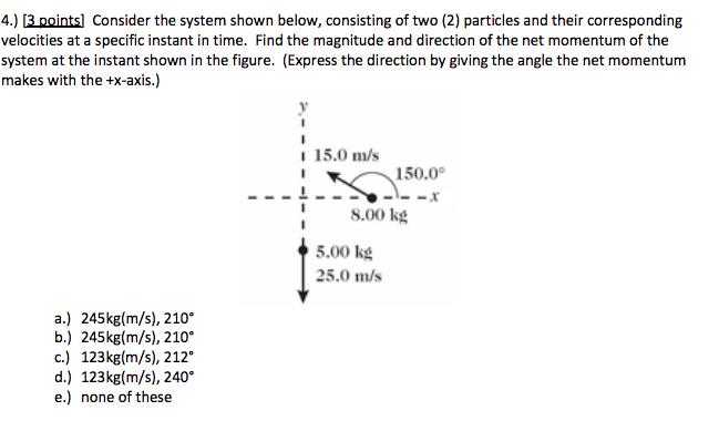 Solved 4.) [3 points Consider the system shown below, | Chegg.com