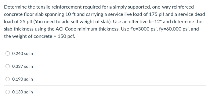 Solved Determine The Tensile Reinforcement Required For A Chegg solved-determine-the-tensile-reinforcement-required-for-a-chegg
