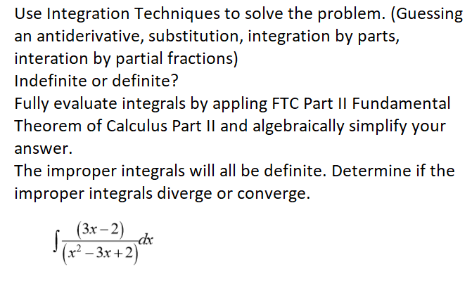 Solved Use Integration Techniques to solve the problem. | Chegg.com