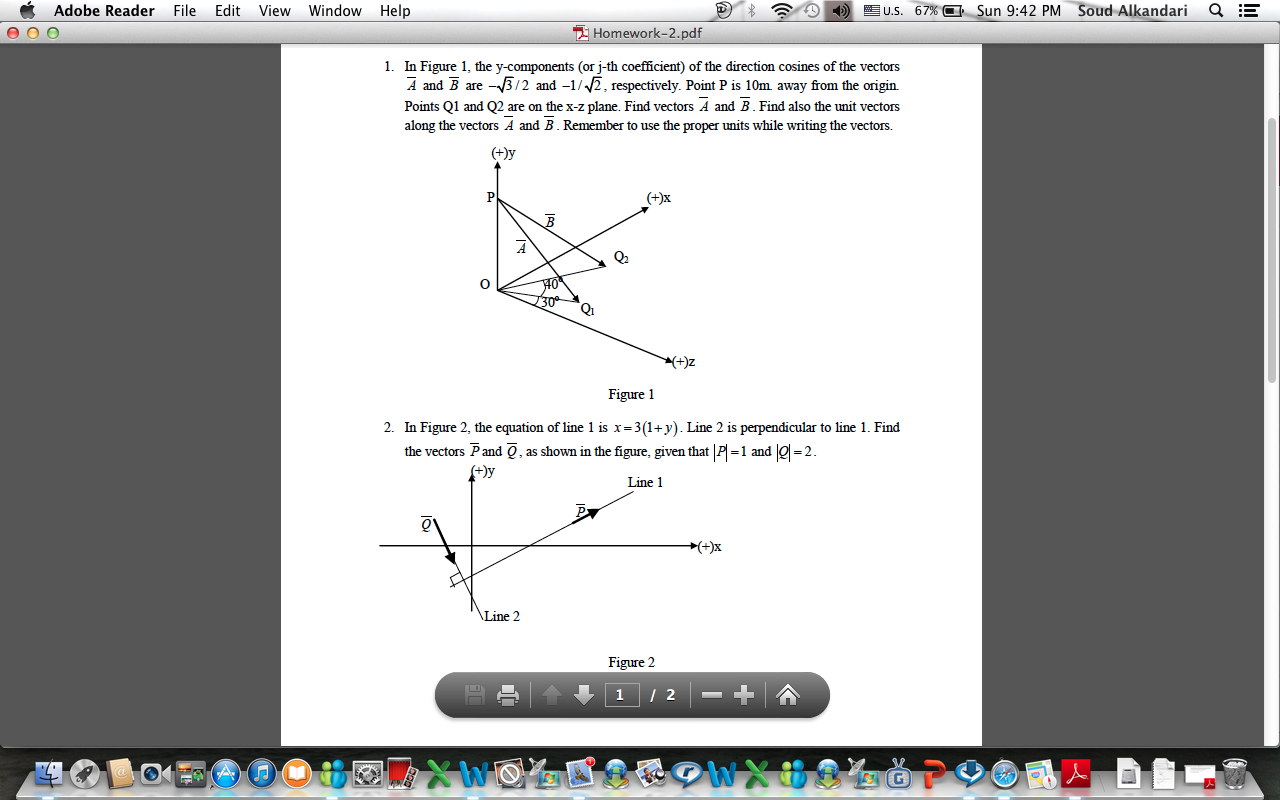 Solved In Figure 1, the y-components (or j-th coefficient) | Chegg.com