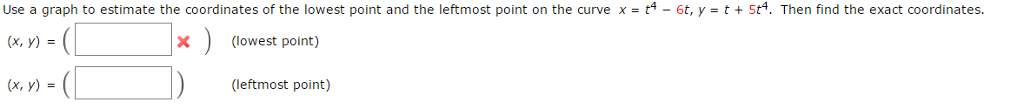 Solved Use a graph to estimate the coordinates of the lowest | Chegg.com