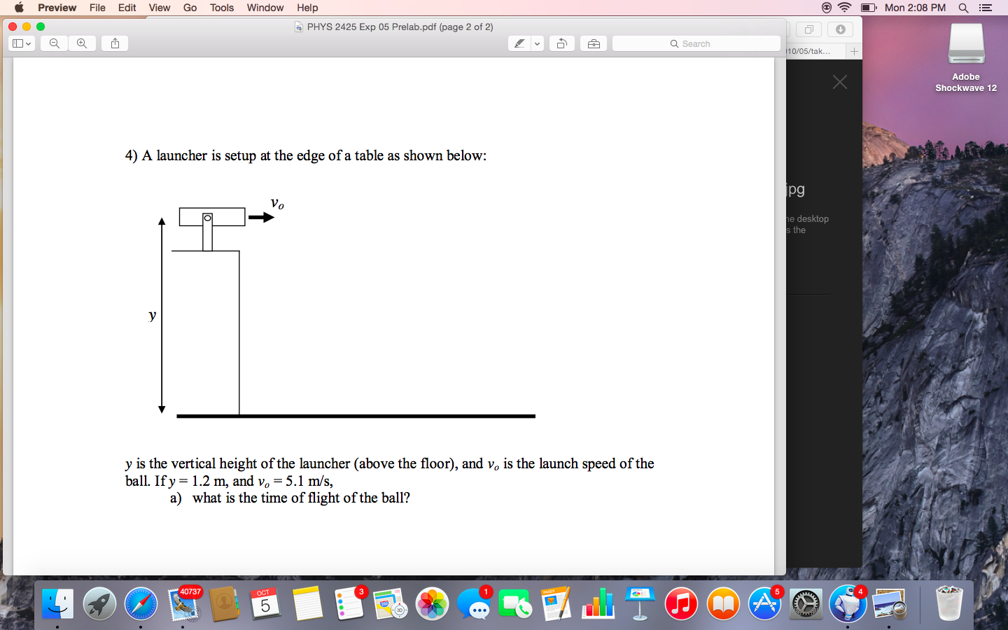 Solved 1) What is the relationship between a projectile’s | Chegg.com