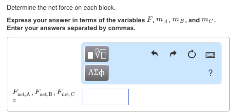 Solved Three blocks on a frictionless horizontal surface are | Chegg.com