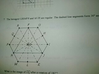 Solved 7. The bexagon GIKMPR and AFJN are regular. The | Chegg.com
