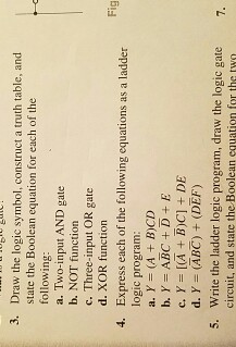 Solved 3. Draw the logic symbol, construct a truth table, | Chegg.com