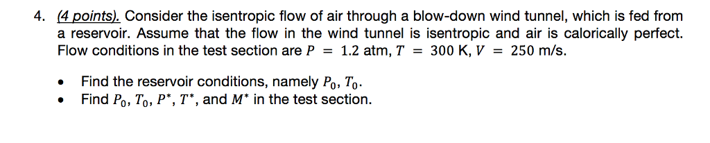Solved 2. 4 points), consider the flow of air (R = 287 | Chegg.com