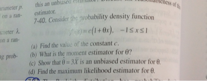 Solved 7-40. Consider the probability density function F(x) | Chegg.com