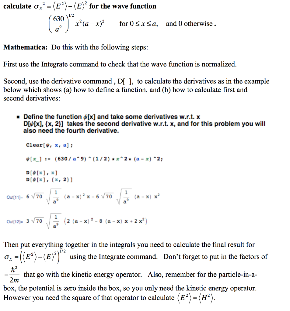 Solved Hello! This is my first time using Mathematica and | Chegg.com